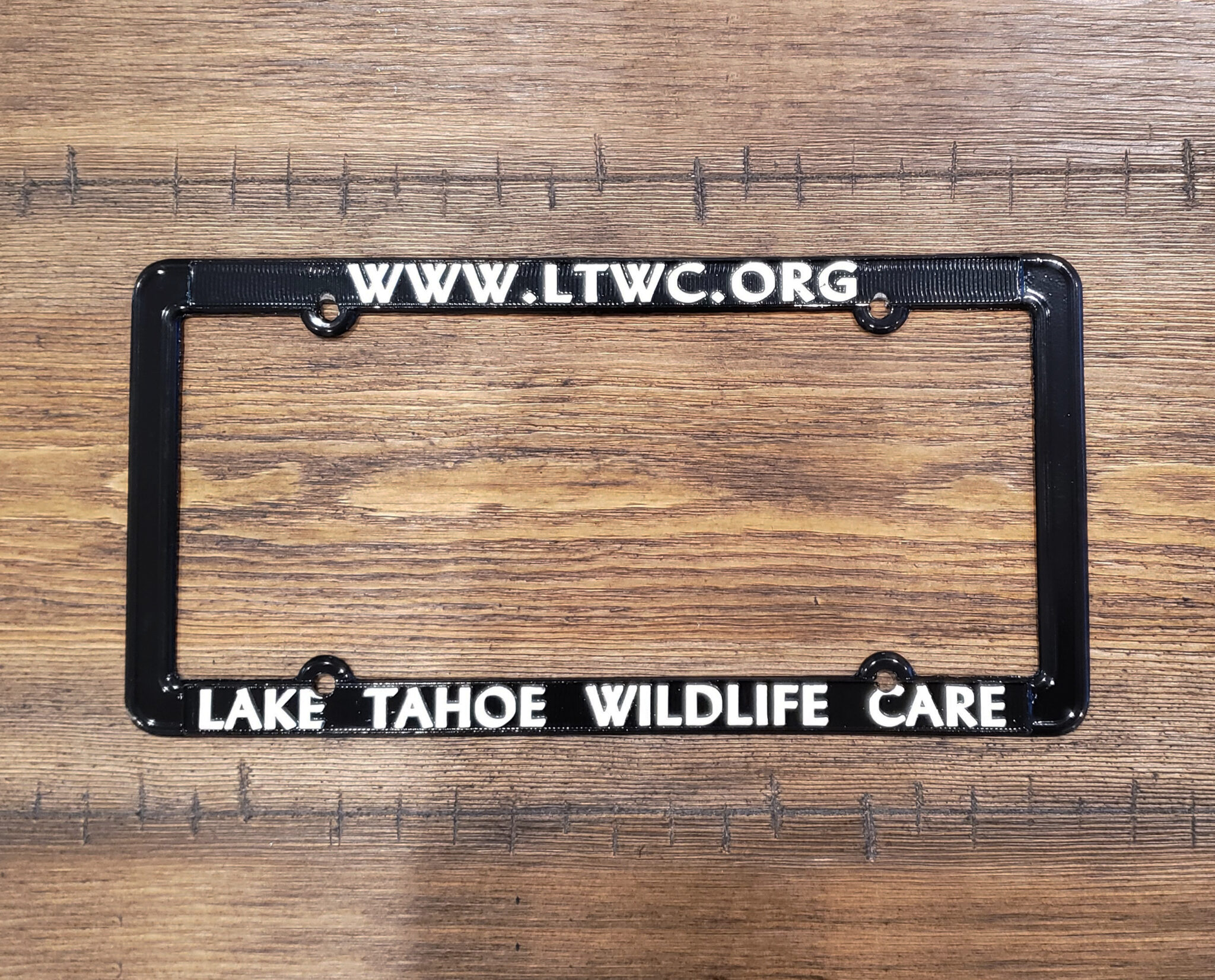 License Plate Frame - Lake Tahoe Wildlife Care, Inc.